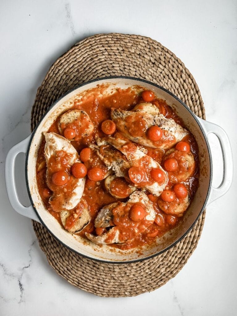 chicken polenta skillet l sheri silver