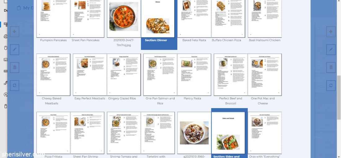CreateMyCookbook | Sheri Silver - living a well-tended life... at any age
