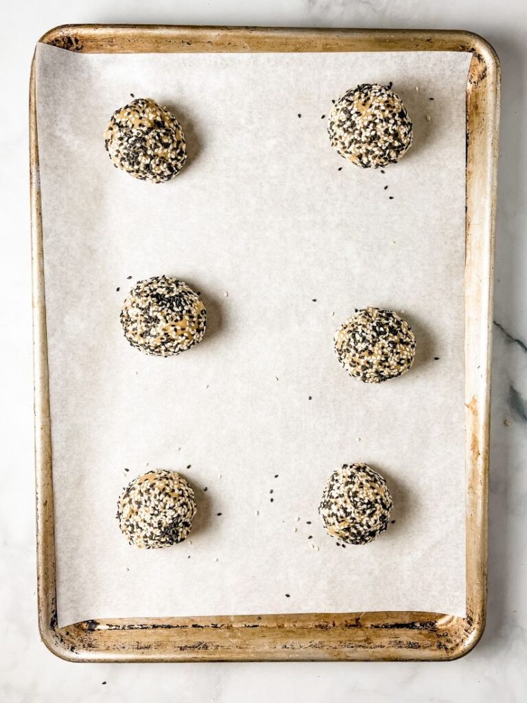 tahini stuffed sugar cookies l sheri silver