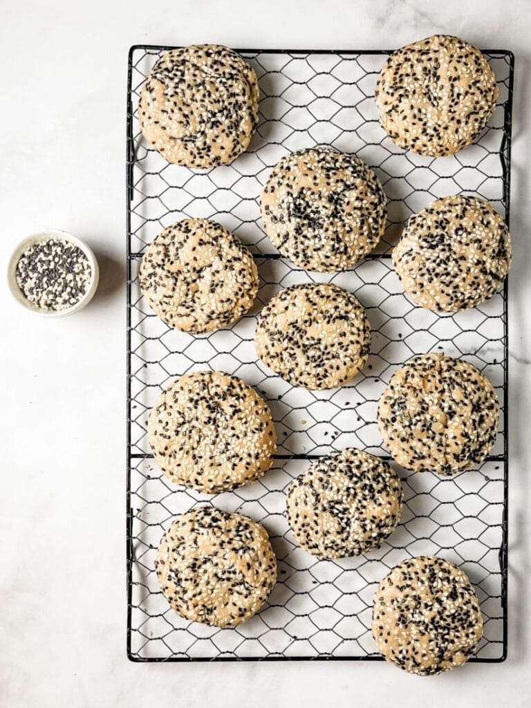 tahini stuffed sugar cookies l sheri silver
