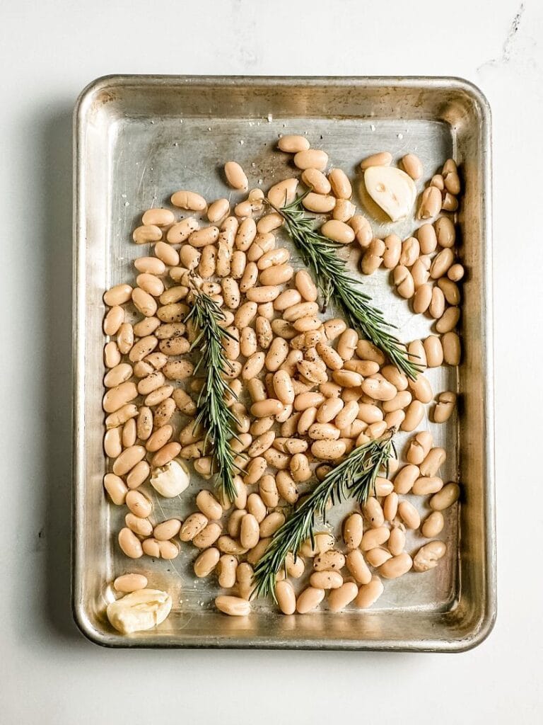 you want to make these crispy roasted white beans! | sheri silver