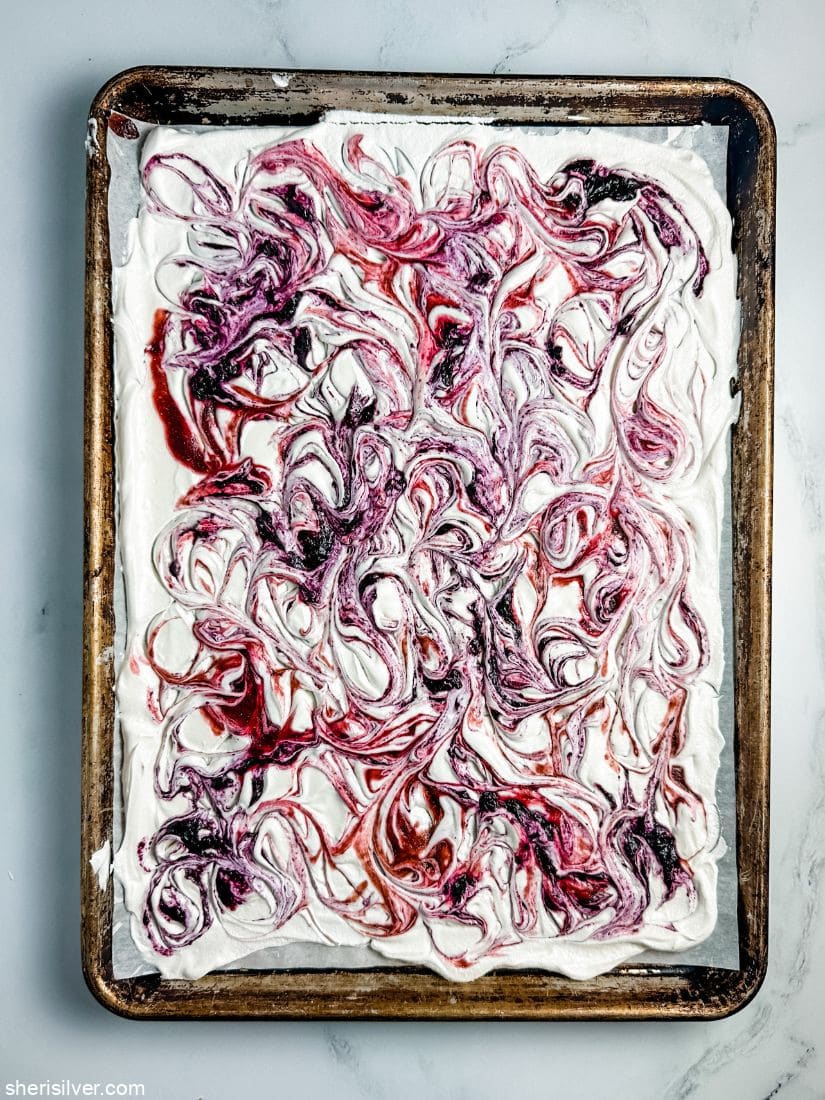 make this easy mixed berry meringue bark recipe for memorial day ...