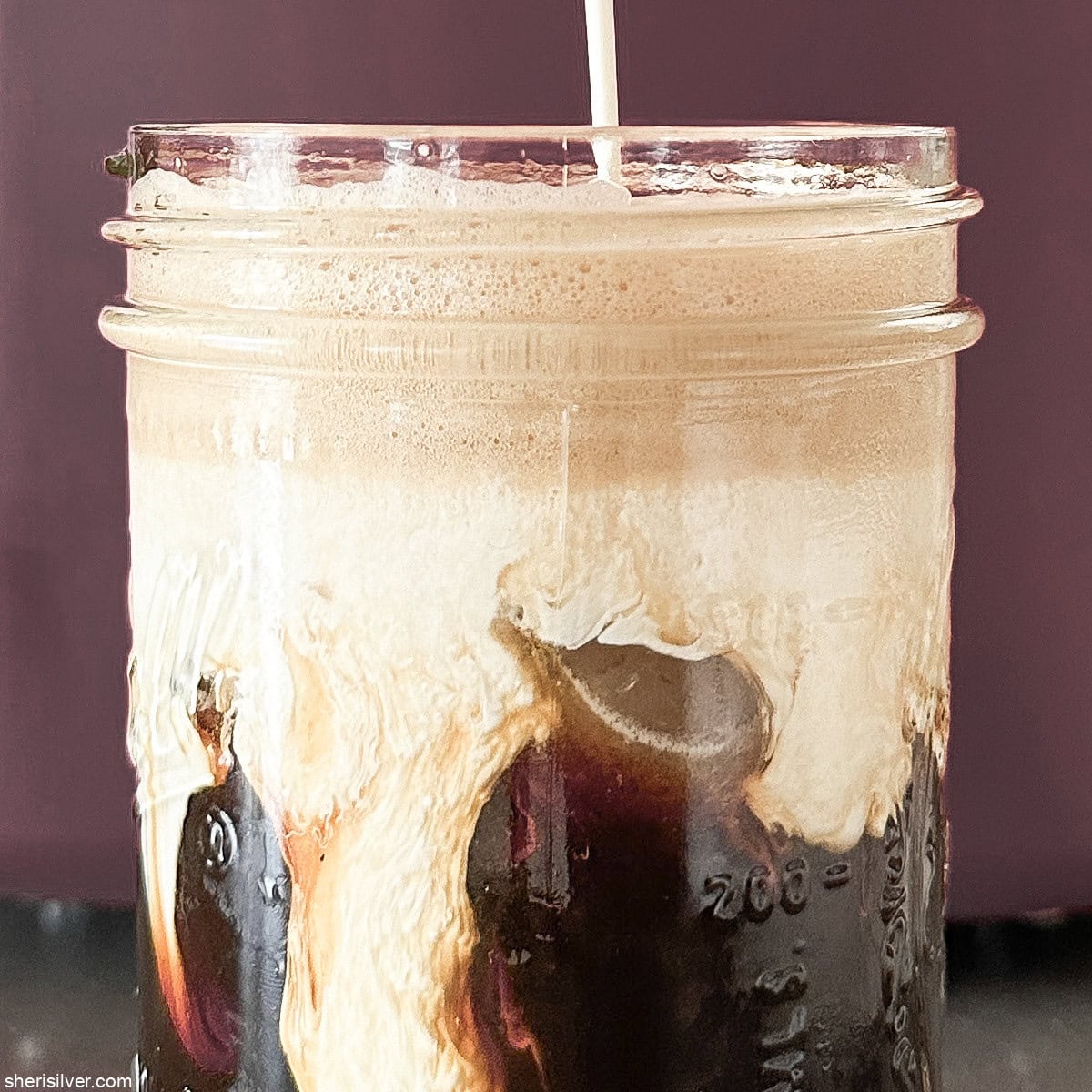 brown sugar shaken iced latte | sheri silver