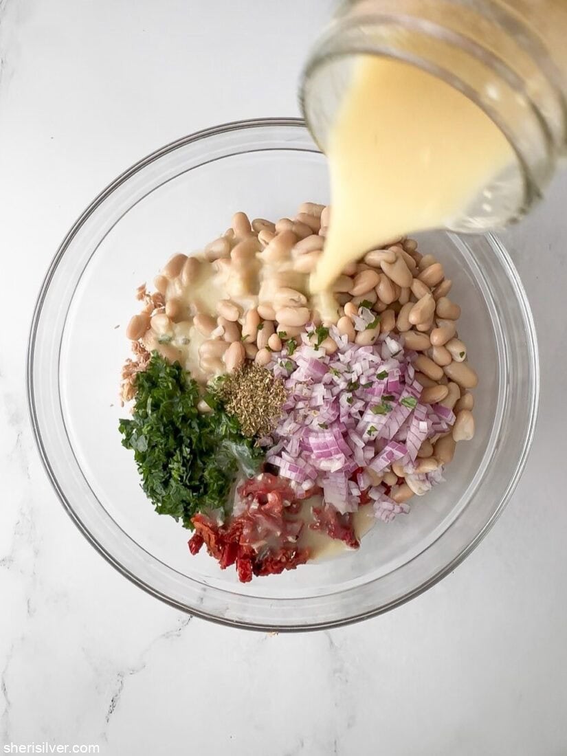 Mediterranean Tuna and White Bean Salad | sheri silver