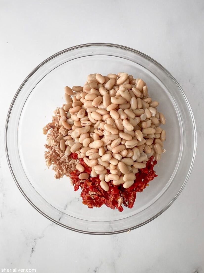 Mediterranean Tuna and White Bean Salad | sheri silver